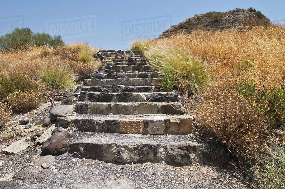 Old Stone Steps - Royalty-free Stock Photo | Dissolve