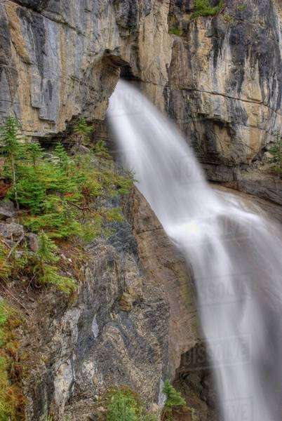 Panther Falls, Banff National Park, Alberta, Canada - Royalty-free ...