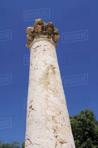 Column, Beit She'an Arena, Israel - Royalty-free Stock Photo | Dissolve