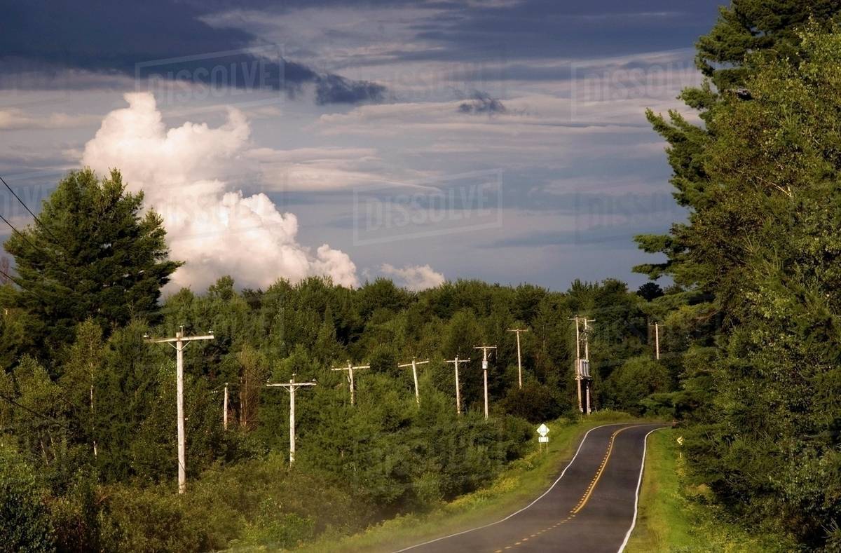 Rural Road - Royalty-free Stock Photo | Dissolve