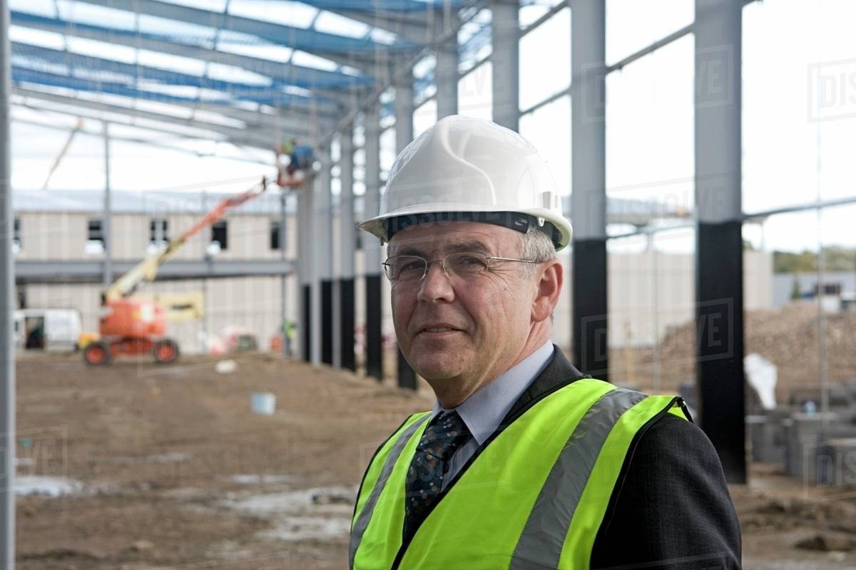 Foreman On The Job Site - Royalty-free Stock Photo | Dissolve