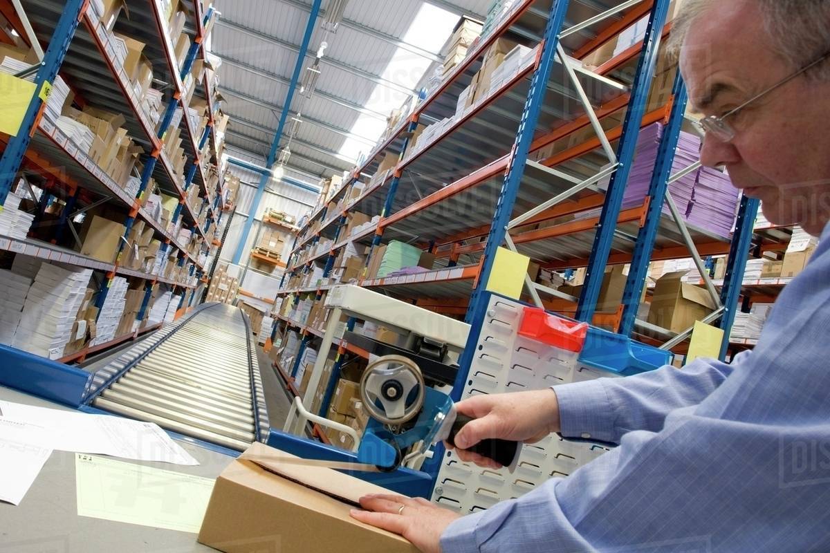 Warehouse Worker - Royalty-free Stock Photo | Dissolve