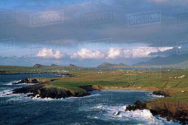 Clogher Beach, Three Sisters Dingle; Co Kerry, Clogher Beach, Ireland ...