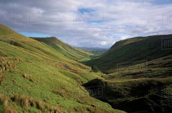 Glengesh Pass; Co Donegal, Ireland - Royalty-free Stock Photo | Dissolve