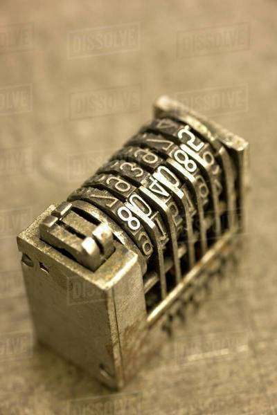 Letterpress Printing Process; Numbering Box - Royalty-free Stock Photo ...