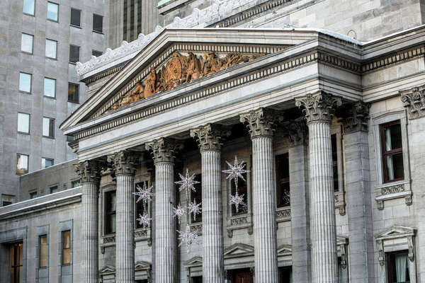 Old Bank of Montreal building; Montreal, Quebec, Canada - Stock Photo ...
