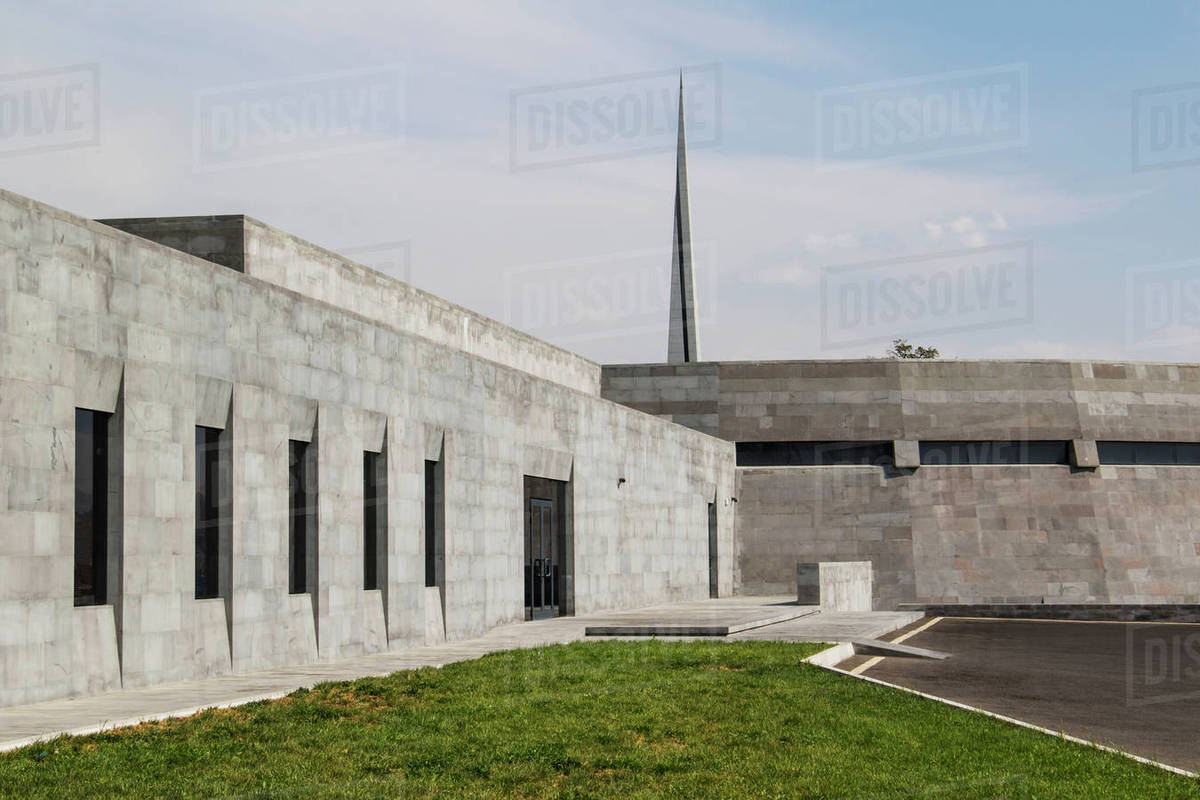 Armenian Genocide Museum-Institute at the Armenian Genocide memorial ...