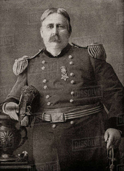 William Rufus Shafter, 1835 – 1906. Union Army officer during the ...