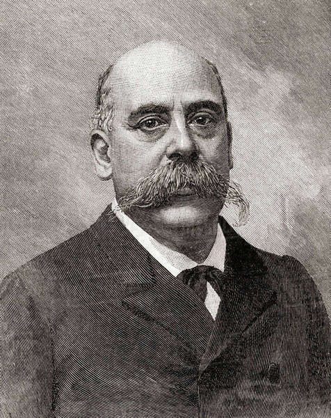 Emilio Castelar y Ripoll, 1832 – 1899. Spanish republican politician ...