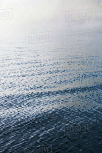 Delicate Patterns Created By Light Wind On The Surface Of The Water ...