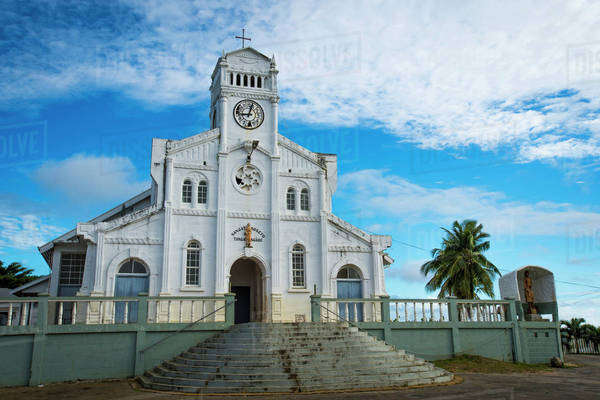 Vavau Church; Tonga - Royalty-free Stock Photo | Dissolve