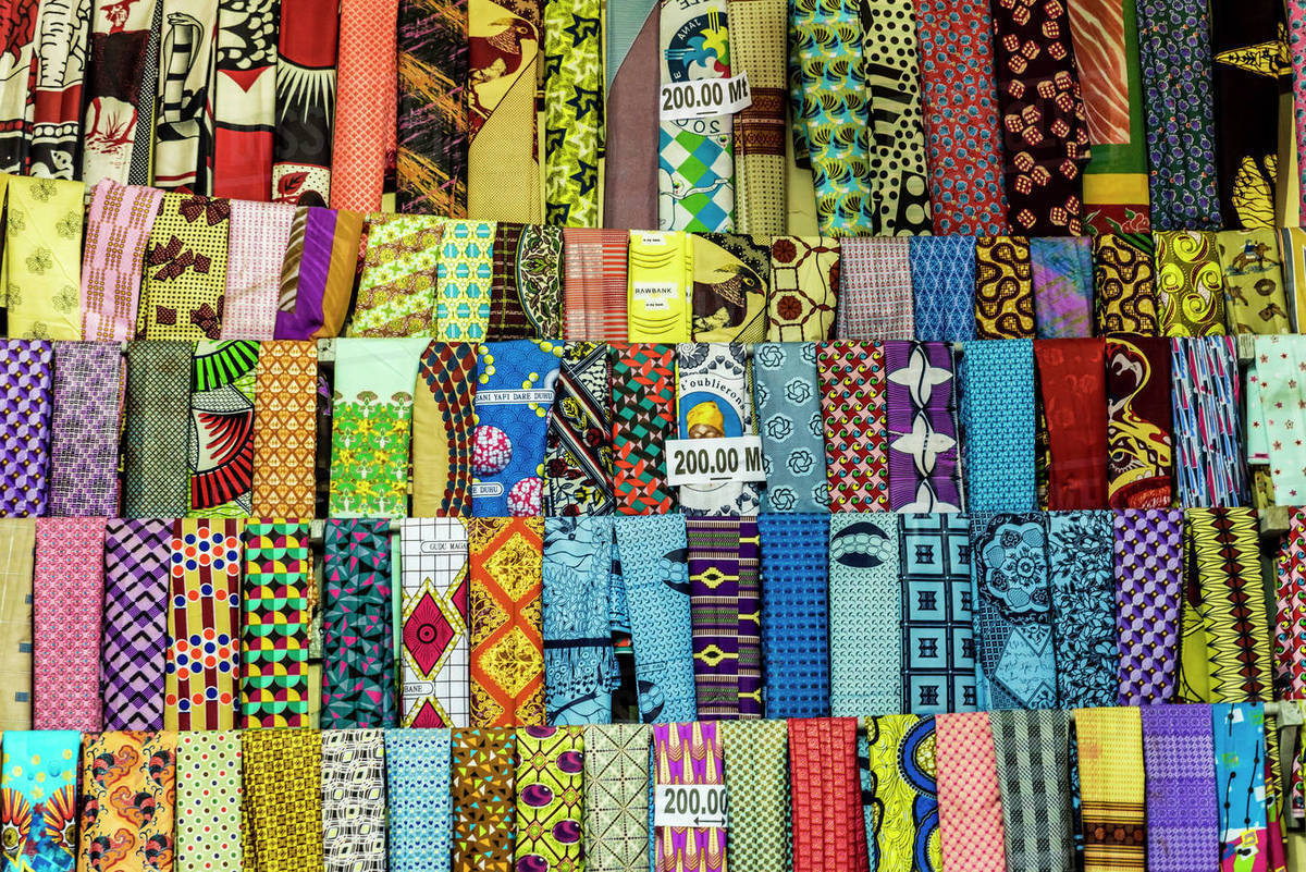 Casa Elefante, famous shop in central Maputo where they sell capulanas ...