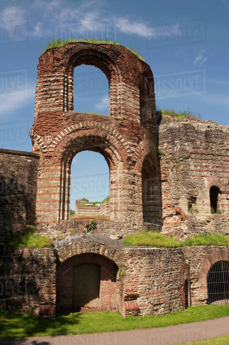 Arches Of The Trier, Germany Roman Baths; Germany - Royalty-free Stock ...