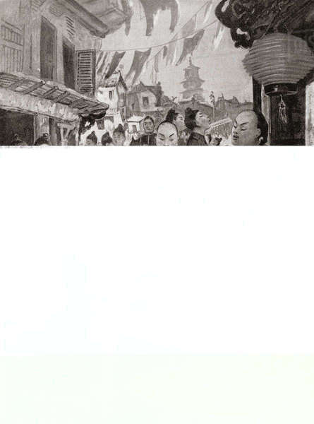 The introduction of the pigtail or queue, a specifically male hairstyle ...