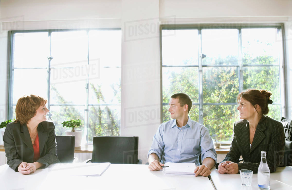 Meeting at work - Stock Photo - Dissolve