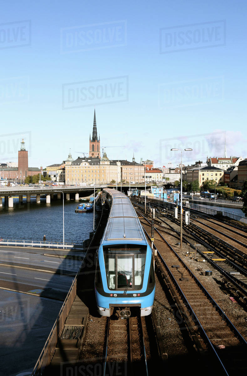 Subway over water - Royalty-free Stock Photo | Dissolve