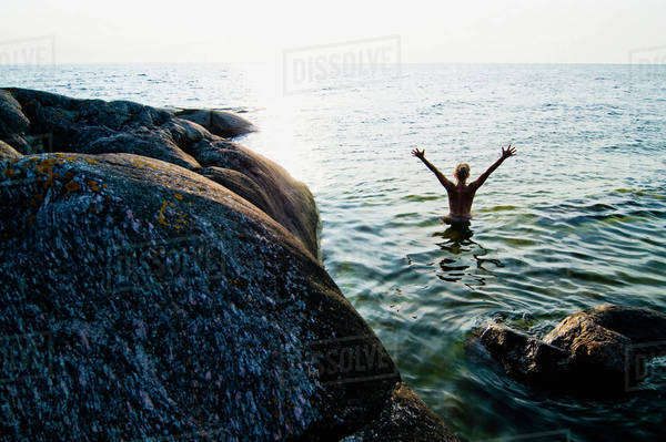 Night bath - Stock Photo - Dissolve