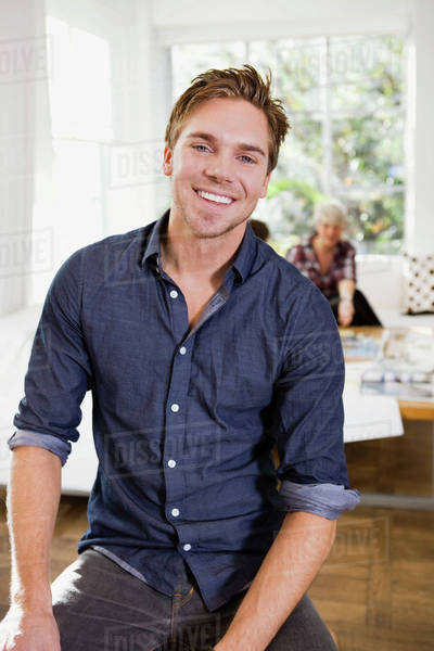 Happy man - Stock Photo - Dissolve