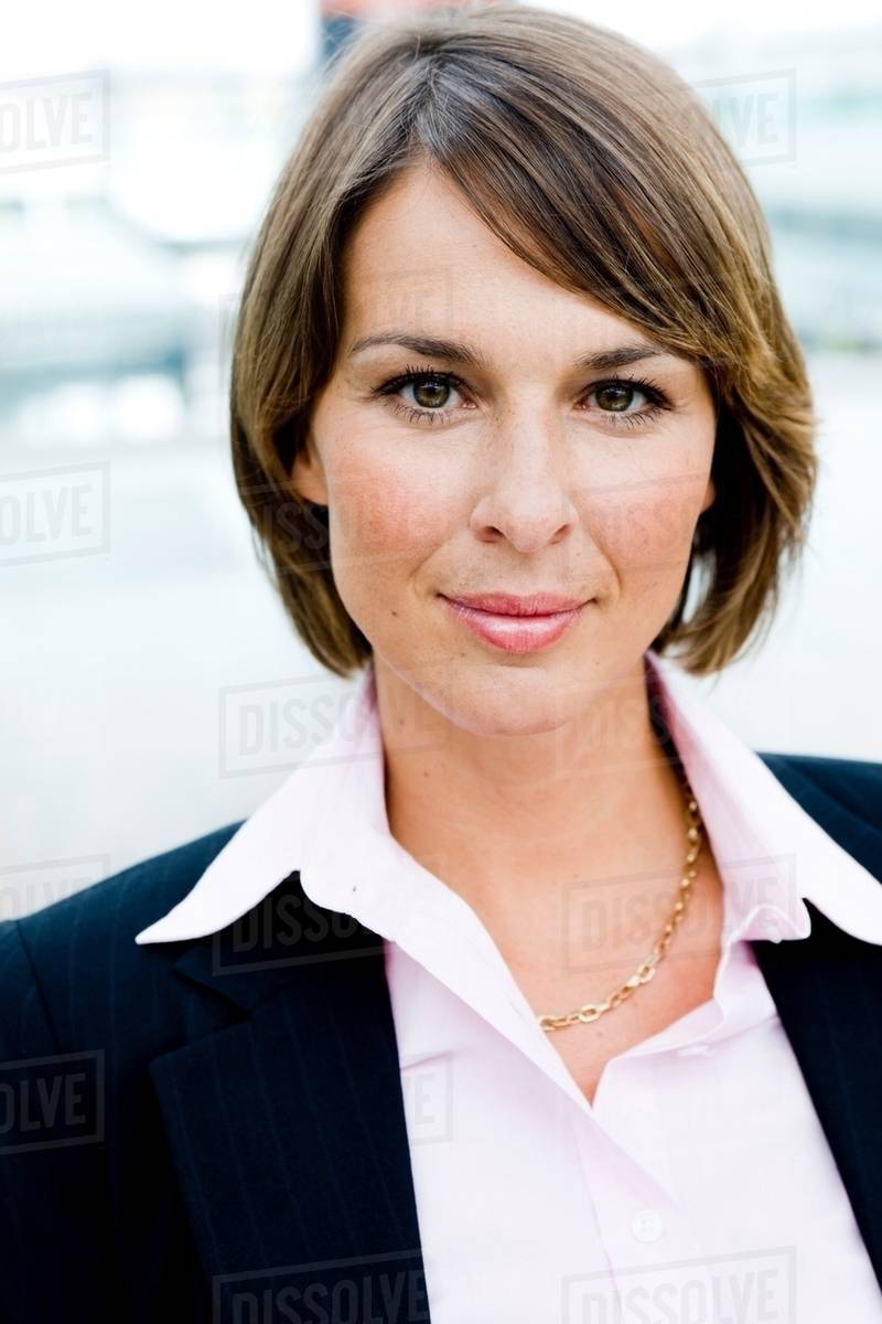 Woman looking at viewer - Royalty-free Stock Photo | Dissolve
