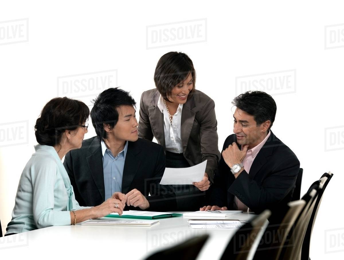 Business meeting - Royalty-free Stock Photo | Dissolve