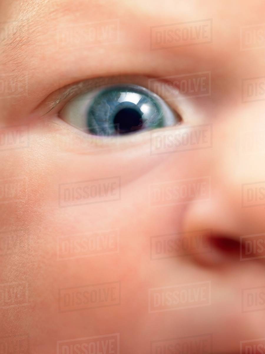 Baby eye in close up - Royalty-free Stock Photo | Dissolve