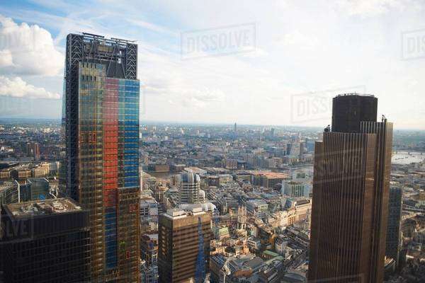Leadenhall building, London, England - Stock Photo - Dissolve