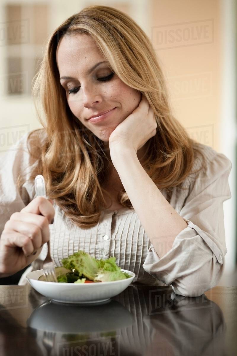 Woman dieting - Royalty-free Stock Photo | Dissolve