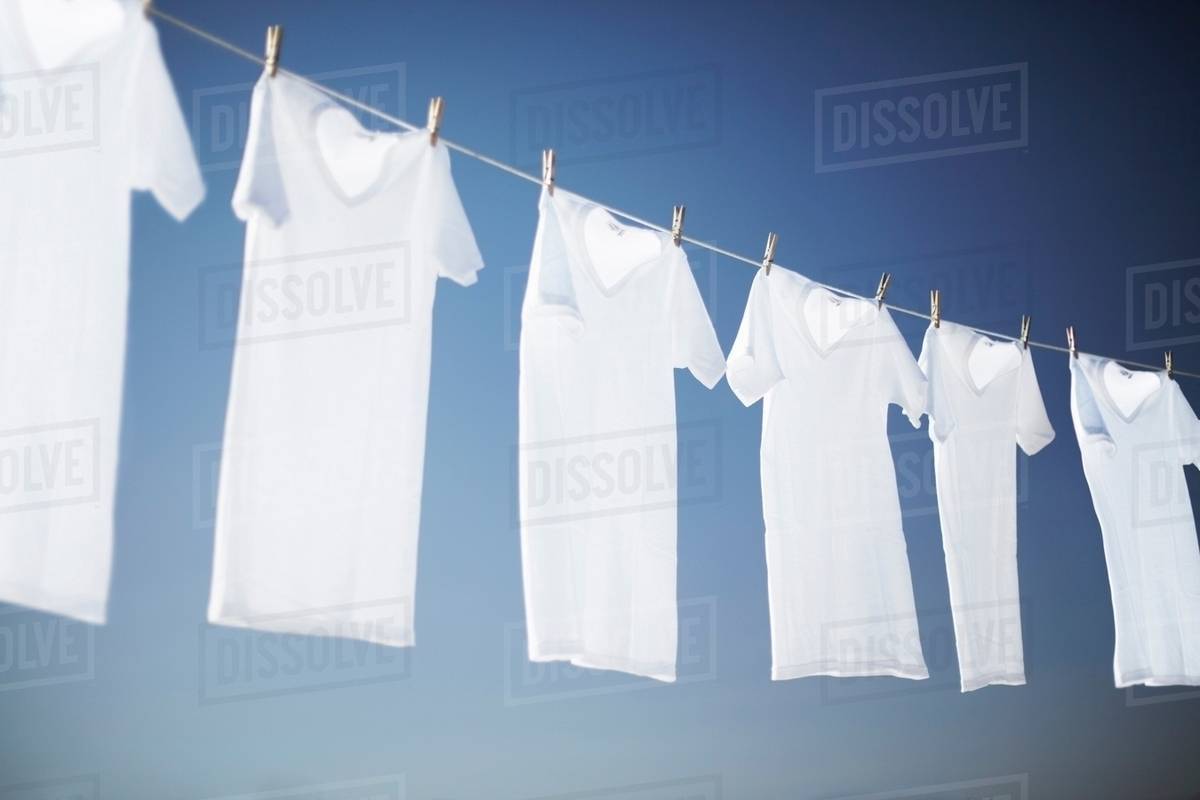 Washing line - Stock Photo - Dissolve