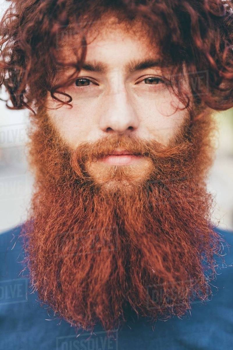 Red Hipster Hair