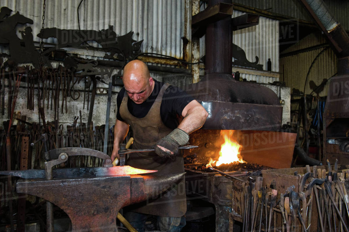 Blacksmiths At Work