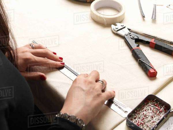 Corset maker working - Royalty-free Stock Photo | Dissolve