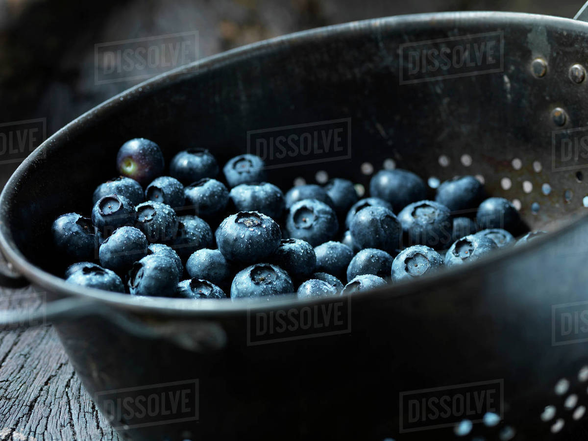 Fresh organic fruit, king blueberries - Royalty-free Stock Photo | Dissolve