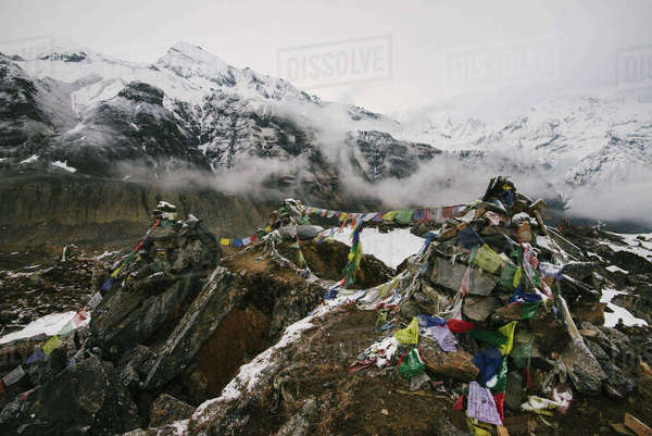 ABC trek (Annapurna Base Camp trek), Nepal - Royalty-free Stock Photo ...