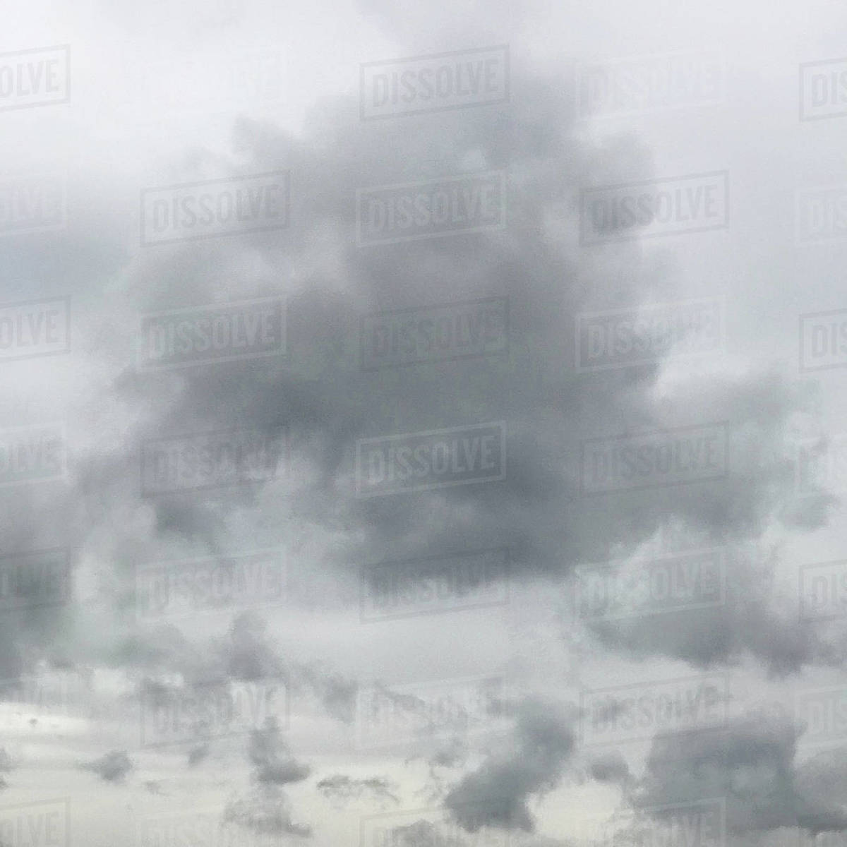 Grey clouds in sky - Royalty-free Stock Photo | Dissolve