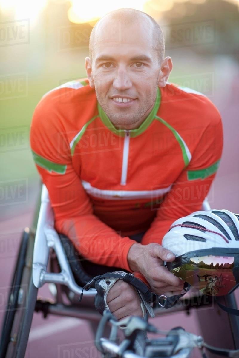 Close up of para-athlete - Royalty-free Stock Photo | Dissolve