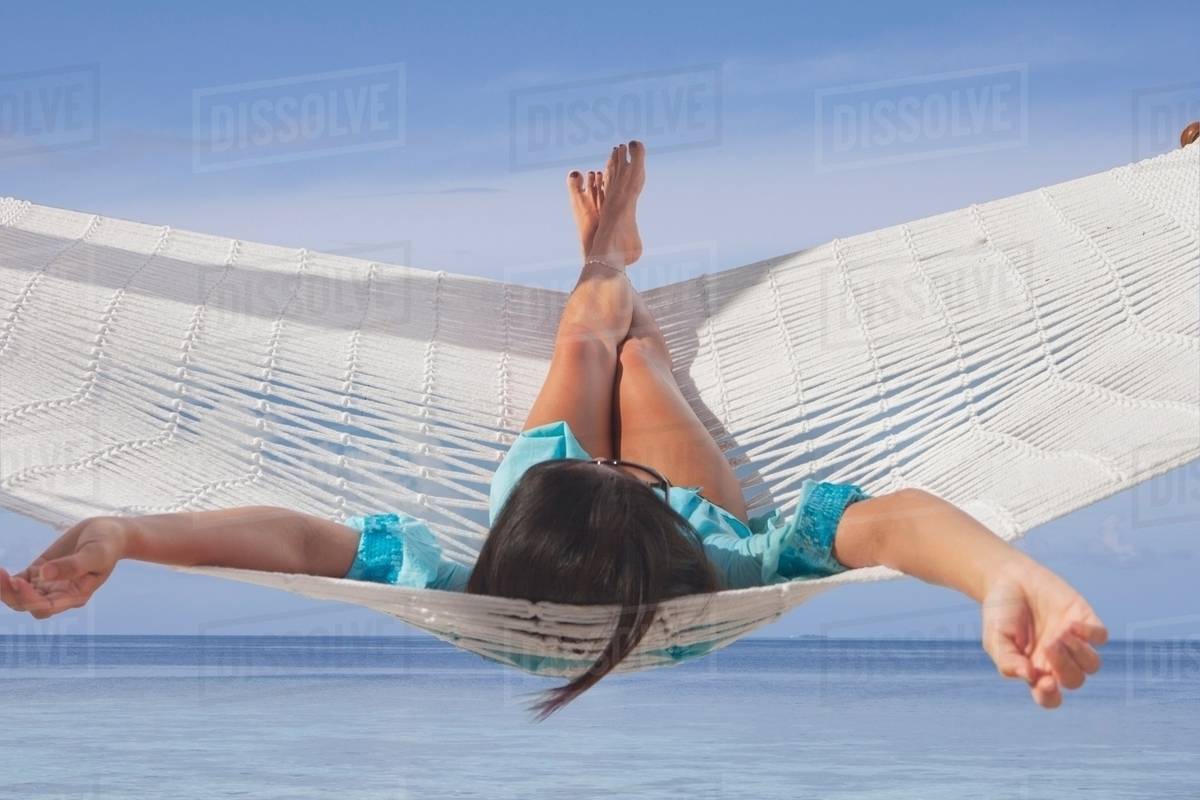 Woman relaxing - Royalty-free Stock Photo | Dissolve
