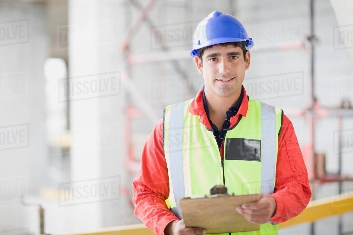 Portrait of an architect - Royalty-free Stock Photo | Dissolve