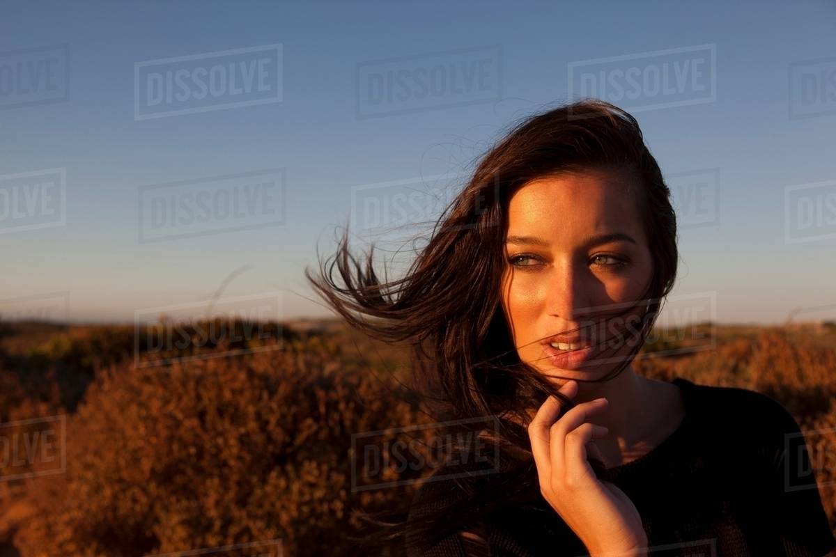 Girl in the sun - Stock Photo - Dissolve