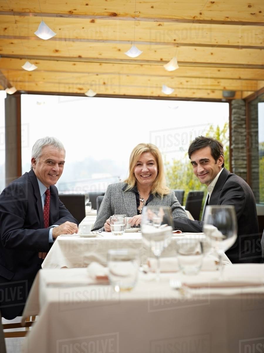 Business Lunch - Stock Photo - Dissolve