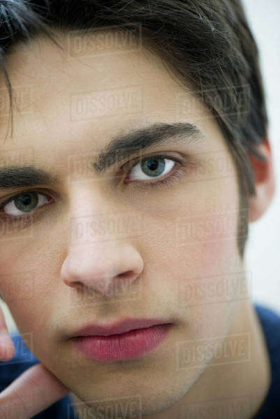 Male, close-up portrait - Royalty-free Stock Photo | Dissolve