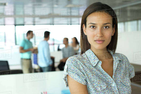 Professional woman in office, portrait - Royalty-free Stock Photo ...