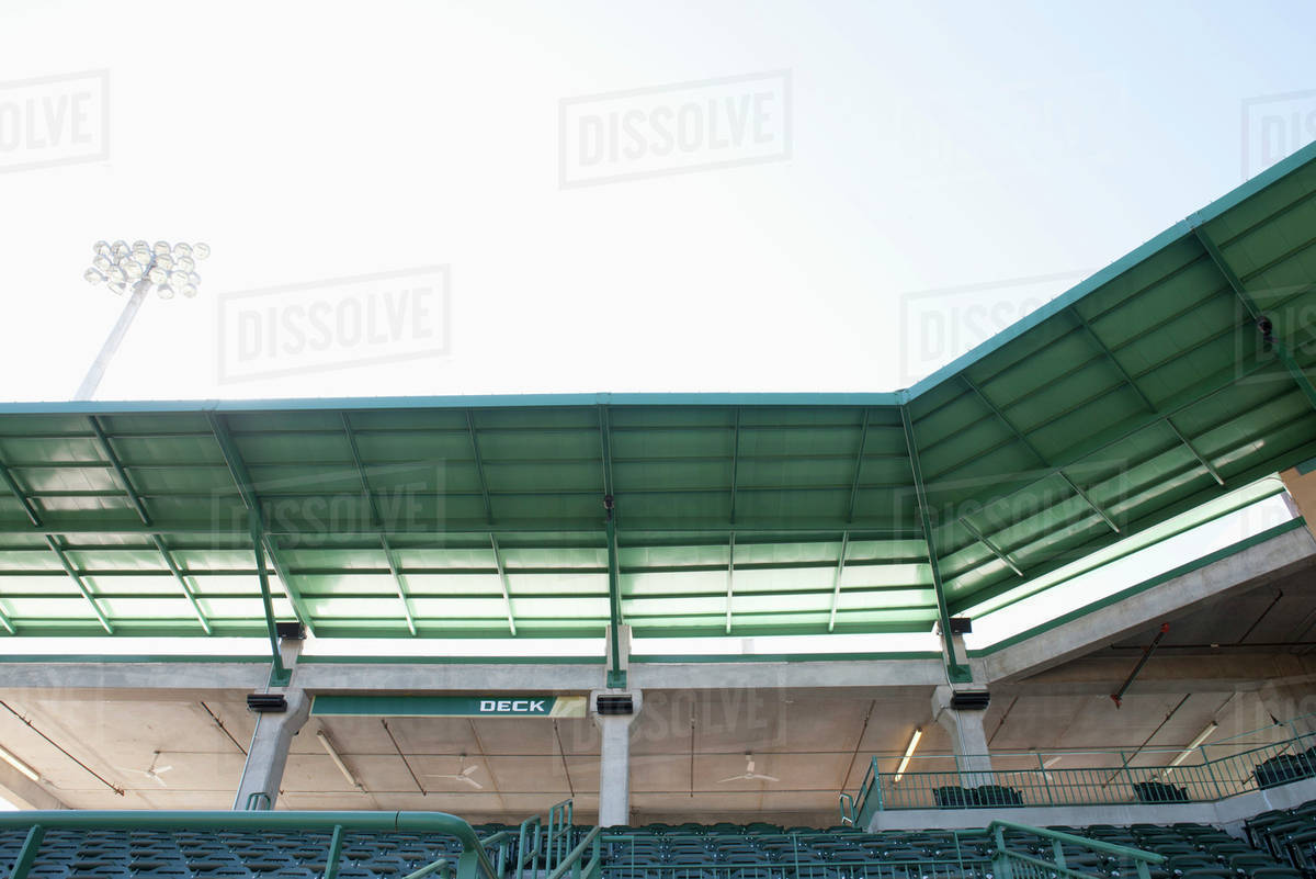 Empty stadium, cropped - Royalty-free Stock Photo | Dissolve