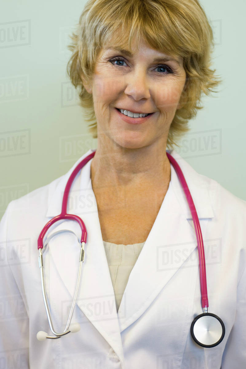 Female doctor, portrait - Royalty-free Stock Photo | Dissolve