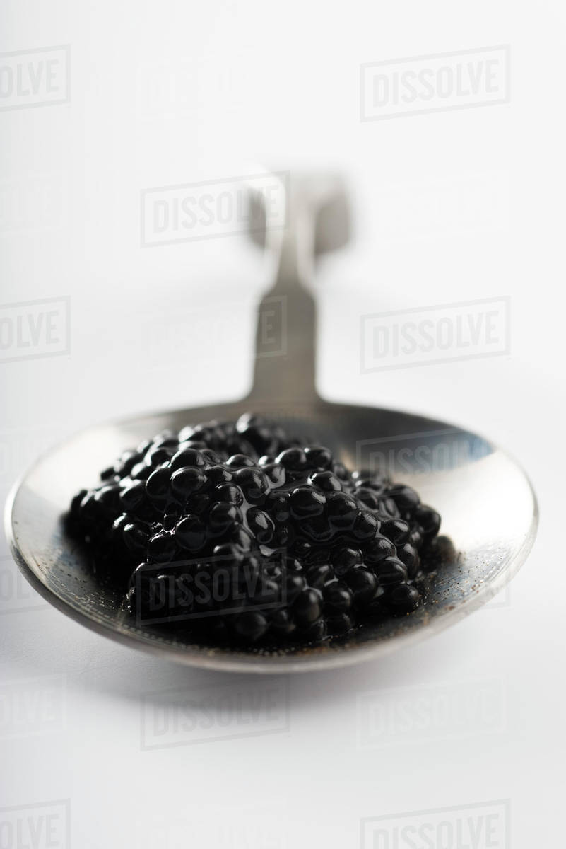 Black tapioca pearls - Royalty-free Stock Photo | Dissolve