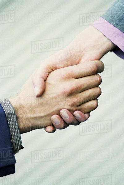 Confident handshake between professionals - Royalty-free Stock Photo ...