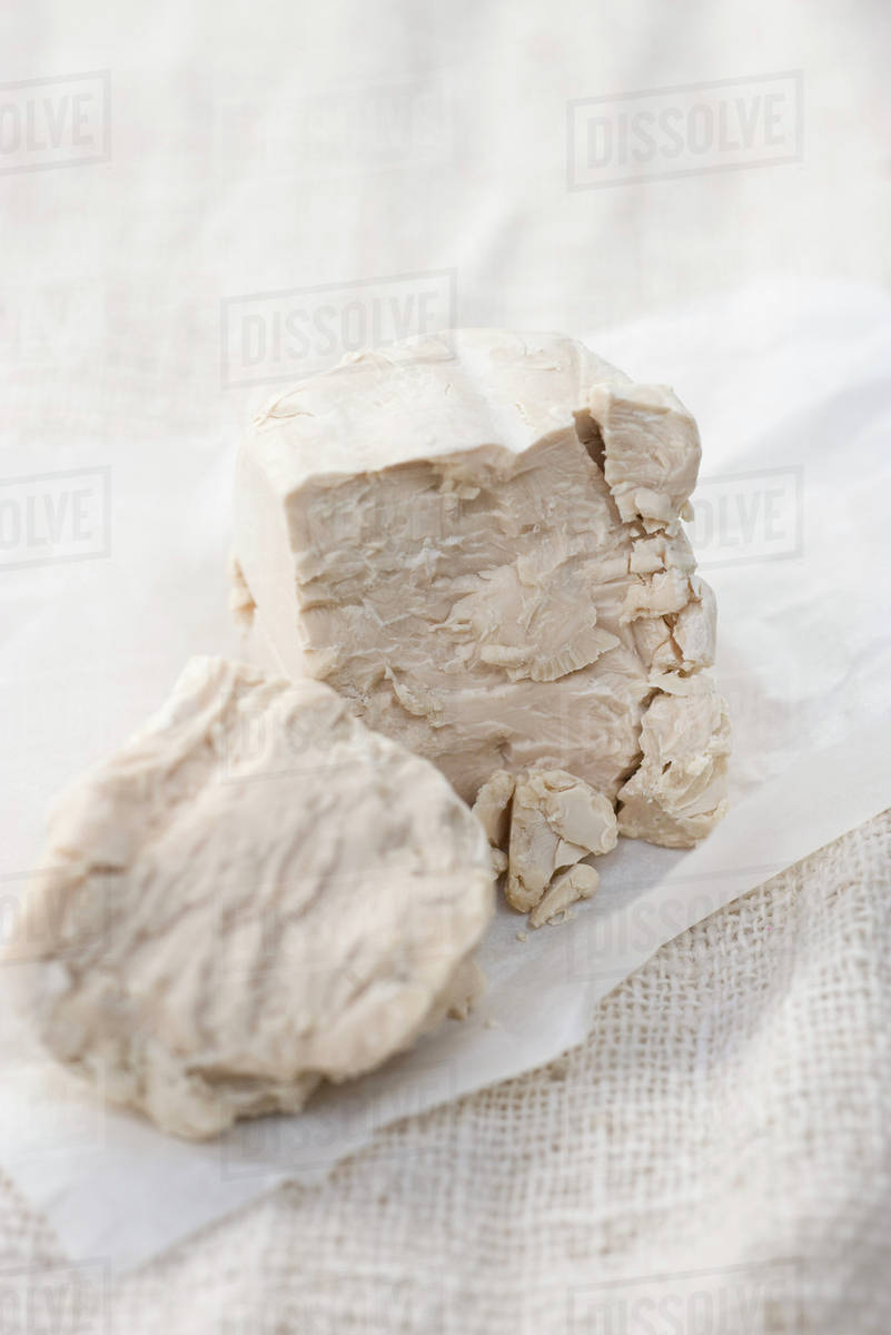 Fresh yeast - Stock Photo - Dissolve