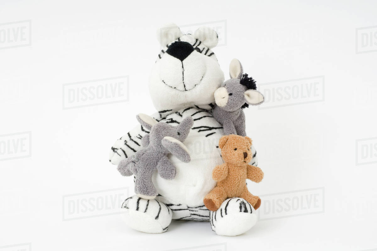 Stuffed toys, close-up - Royalty-free Stock Photo | Dissolve