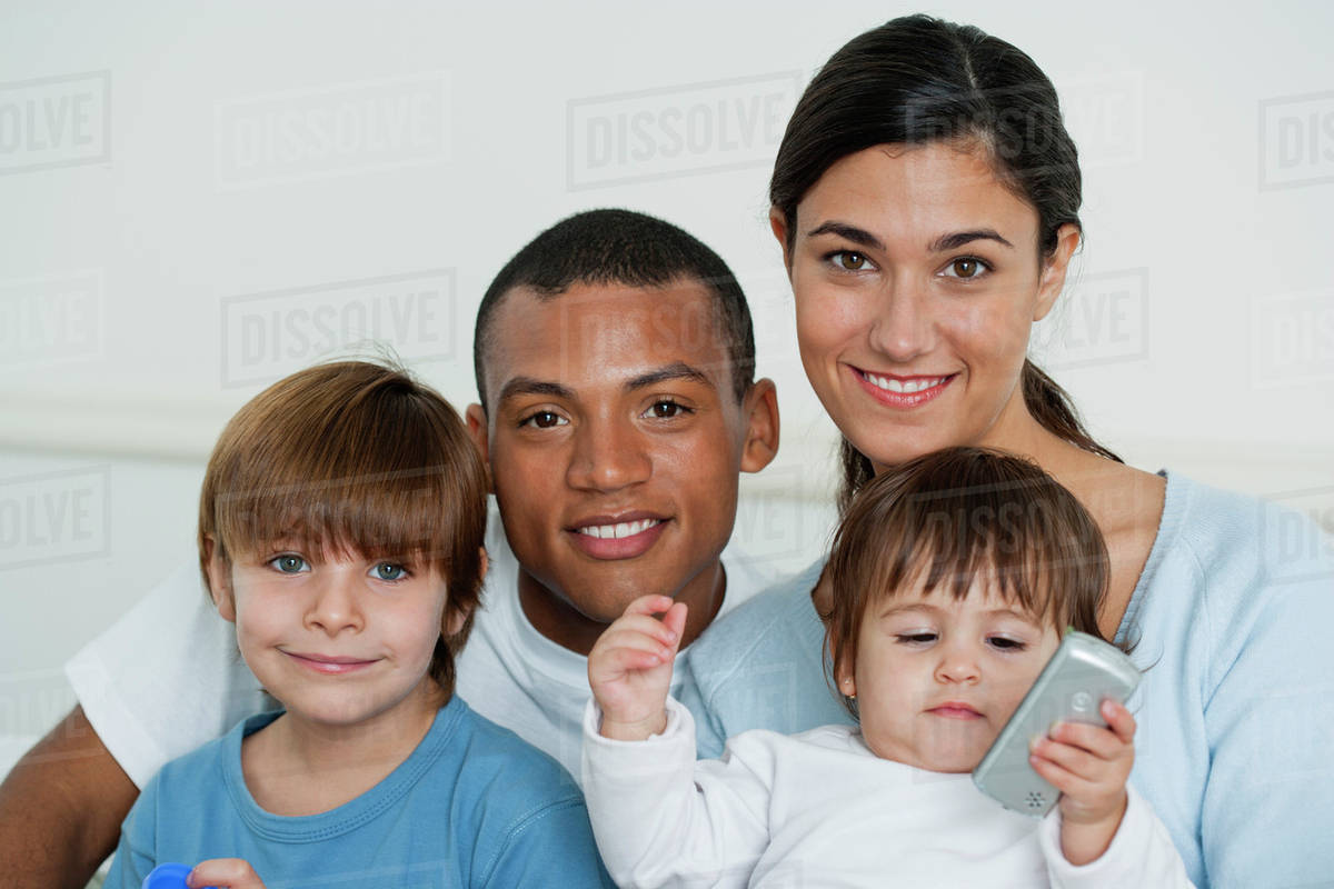 Family, portrait - Royalty-free Stock Photo | Dissolve