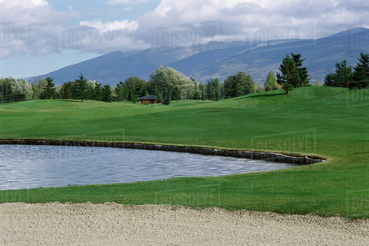 Golf course - Royalty-free Stock Photo | Dissolve