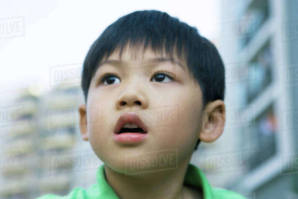 Boy, head and shoulders, portrait - Royalty-free Stock Photo | Dissolve